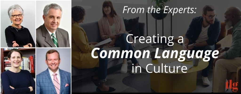 From the Experts: Creating a Cultural Common Language